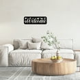 1pc Iron Wall Art Decorations for Front Porch Living Room Kitchen Matte ...