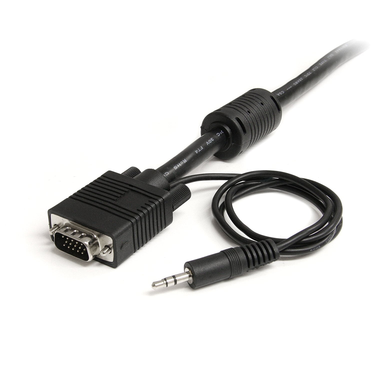 StarTech.com 35 ft Coax High Resolution Monitor VGA Cable with Audio ... StarTech.com 35 ft Coax High Resolution Monitor VGA Cable with Audio ...