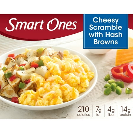 Smart Ones Cheesy Scramble with Hash Browns Frozen Meal, 6.49 Oz Box ...