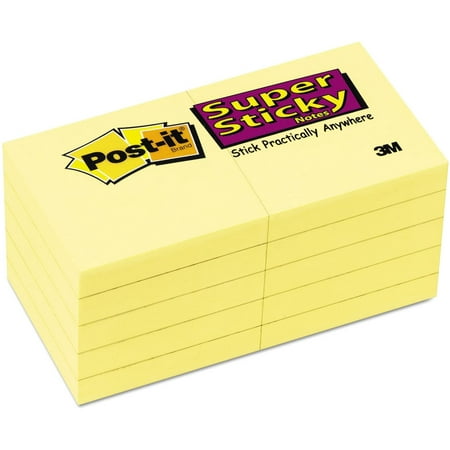 ZMLEVE Super Sticky Notes, 2x2 in, 10 Pads, 2x the Sticking Power ...