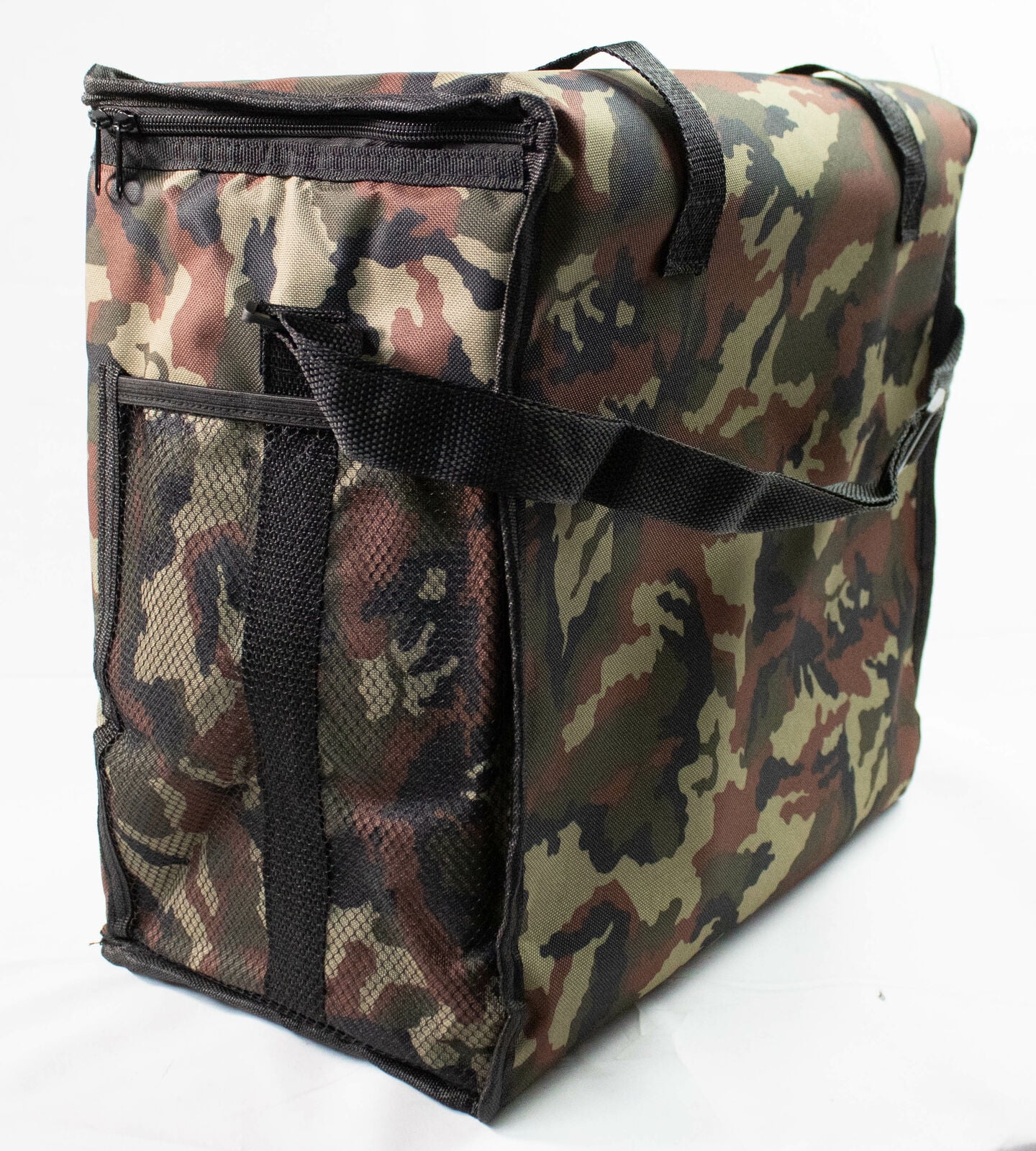 Camouflage Folding Insulated Cooler With Travel Strap 12" tall with lid ...