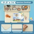 Kadyn Class Desk, Computer Desk,Study Writing Desks,Height Adjustable ...