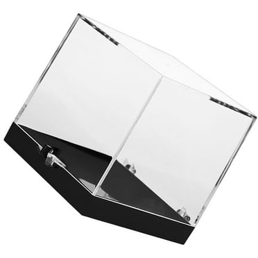 Displays2go LED Locking Display Table w/ Rear Drawer, Stainless Steel ...