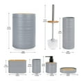 Cerbior Bathroom Accessories Set 6 Pcs Bathroom Set Ensemble Complete