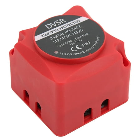 Battery Isolator Kit, VSR Voltage Sensitive Relay Automatic Charging ...