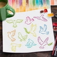 Pigeon Stencil for Painting 11.8x11.8 inch Reusable Pigeon Bird ...