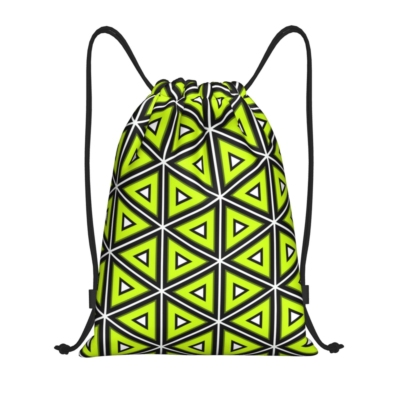 Drawstring Backpack, Men Ladies Waterproof Sports Backpack Gym Bag ...