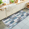2x6ft Area Rug,Vintage Rustic Wooden Board Washable Large Rugs Soft Non ...