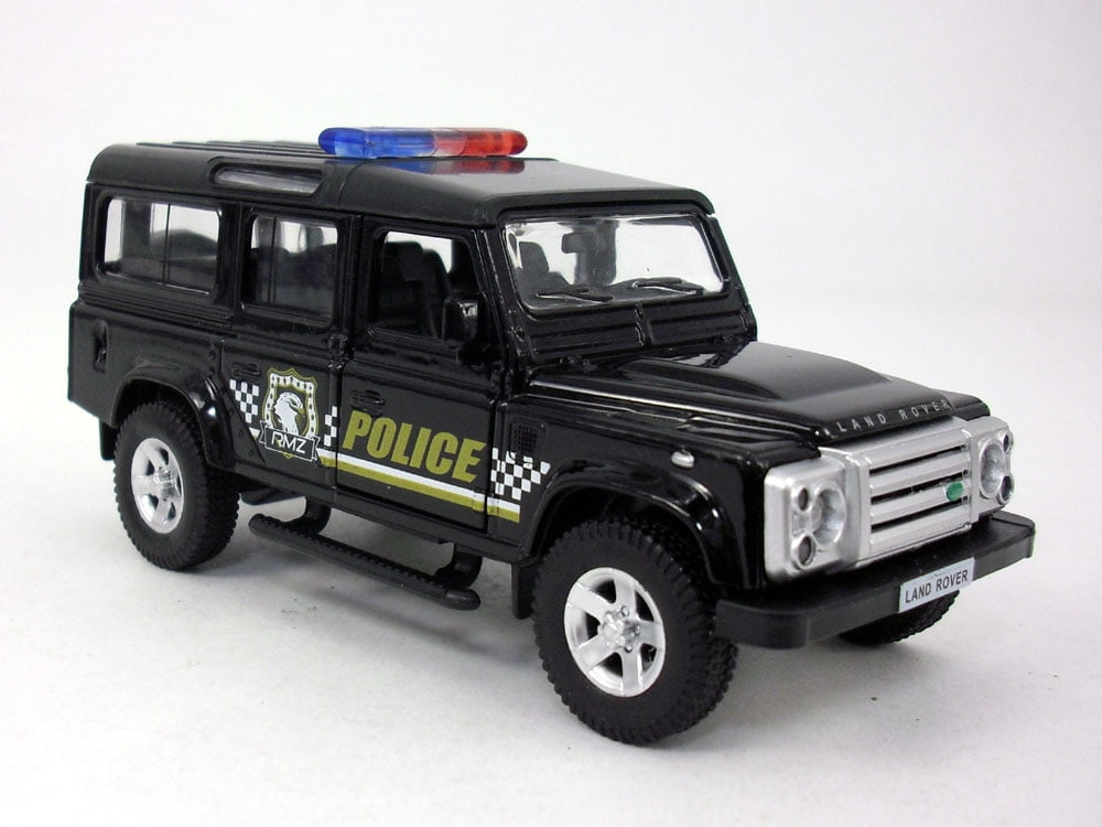 5 inch Land Rover Defender Police Patrol Station Wagon Scale Diecast ...