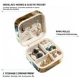 Bear Travel Portable Square Storage Box with Earring Holder, Necklace ...