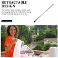 Eease 3pcs Retractable Clothesline Prop Telescopic Clothing Pole ...