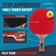 JOOLA Rosskopf Attack Recreational Table Tennis Racket - Walmart.com