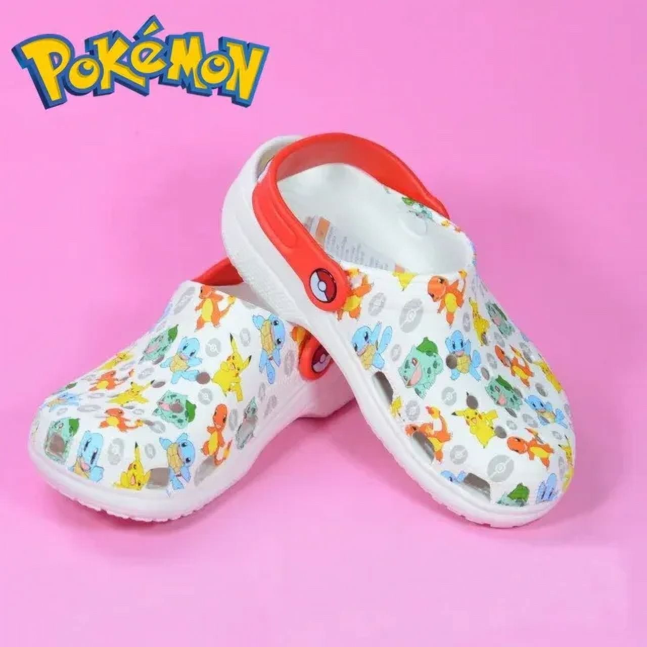 Click here for Lnyulong Pokemon Hole Sandals Children‘s Shoes Pik... prices