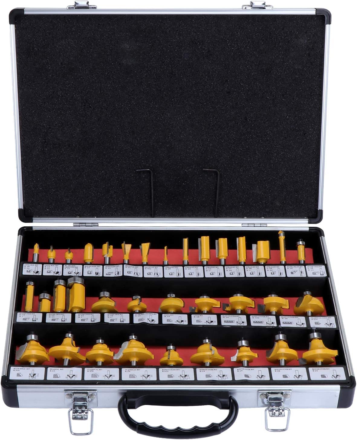 Diablo Carbide Tipped General Purpose Router Bit Set 5 pc. - Walmart.com