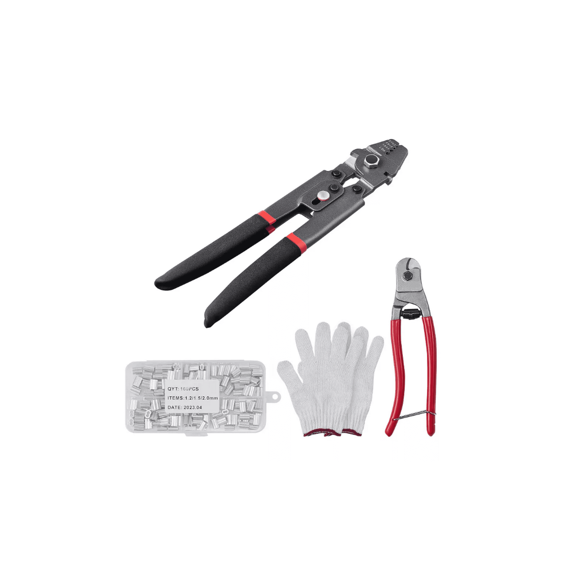 Click here for Grtkjley Wire Rope Crimping Tool And Cutter Up To... prices