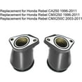 Waltyotur 2PCS Carburetor Intake Manifold Boot Carburetor Interface ...