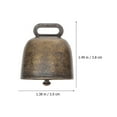 6 Pcs Metal Cowbell Animal Small Cowbell Vintage Cow Bells Vintage Bell ...