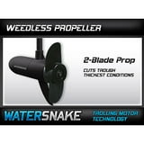 Watersnake Brand 2 Blade replacement Prop Kit 55131-W with prop nut and ...
