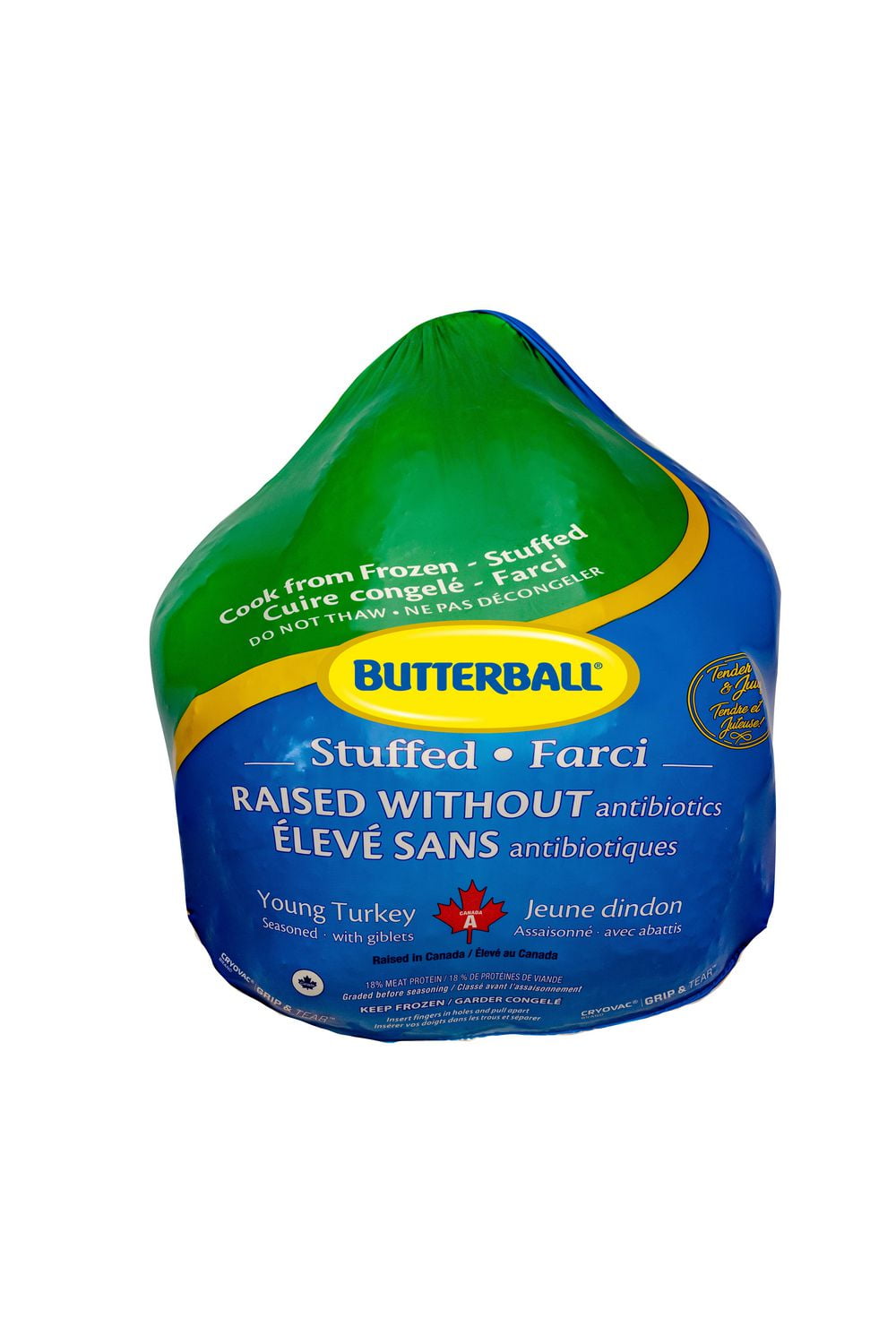 Butterball Stuffed Frozen Turkey 5-7kg, 5-7 kg - Walmart.ca