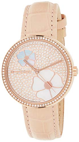 Michael Kors Women's Courtney Stainless Steel Analog-Quartz Watch with ...