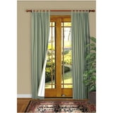 Winmate Insulated Cotton Tab Top Curtain Panel - Pair each 40" x 95" in ...