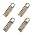 4Pcs Removable Zippers Puller Replacement Detachable Zippers Slider for ...