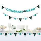 Big Dot of Happiness Teal Grad - Best is Yet to Come - Turquoise Party ...