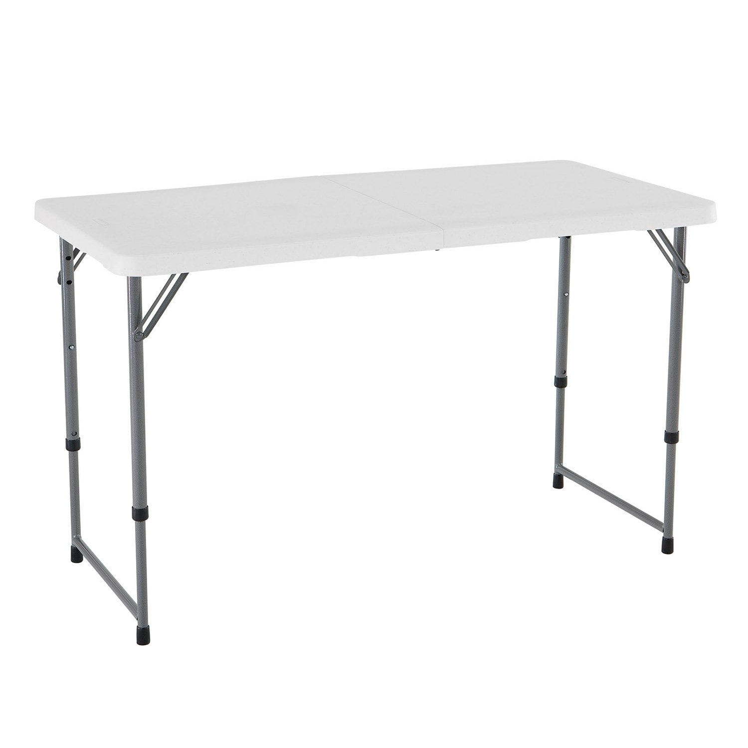 Lifetime Height Adjustable Folding Utility Table 48 By 24 Inches Lifetime Height Adjustable Folding Utility Table 48 By 24 Inches