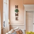 Home Sign Wall Decor, Wooden Home Letter Sign, Rustic Decor with ...
