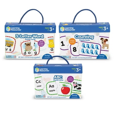 Learning Resources Alphabet Puzzle Cards - Walmart.com