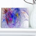 Designart Blue Mystic Psychedelic Texture Canvas Wall Art - Walmart.ca