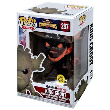FUNKO POP! GAMES: Marvel - Contest of Champions - King Groot - Walmart.com