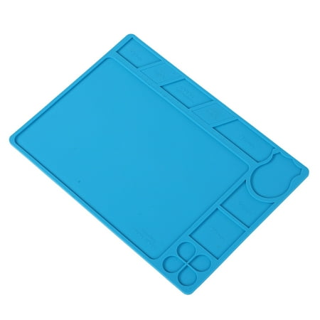 FLAMEEN Silicone Work Mat,Magnetic Insulation Silicone Work Mat Heat ...