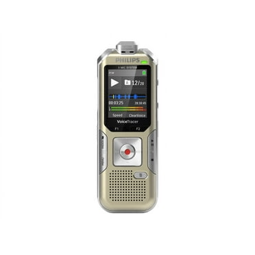 Philips Voice Tracer 4010 Digital Recorder, 8 GB, Silver - Walmart.com