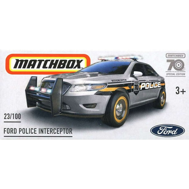 Matchbox Drive Your Adventure Ford Police Interceptor Diecast Car ...