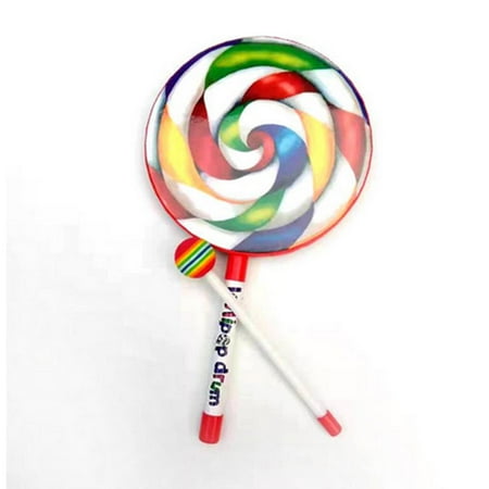 Destyer Percussion Instrument 8/10 Inch Lollipop Drum Music Teaching ...