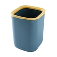 Esaierr Trash Can Plastic Garbage Can Square Waste Basket Trash Bins 8 ...