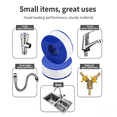 6Rolls 0.7 Inch(W) X 787 Inches(L) Teflon Plumbers Tape,Pipe Sealing ...