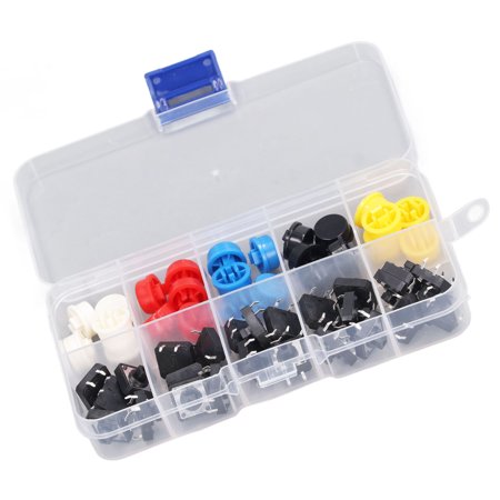 Tact Push Button, Impact Push Button Switch Flexible 4 Pin With For DIY ...