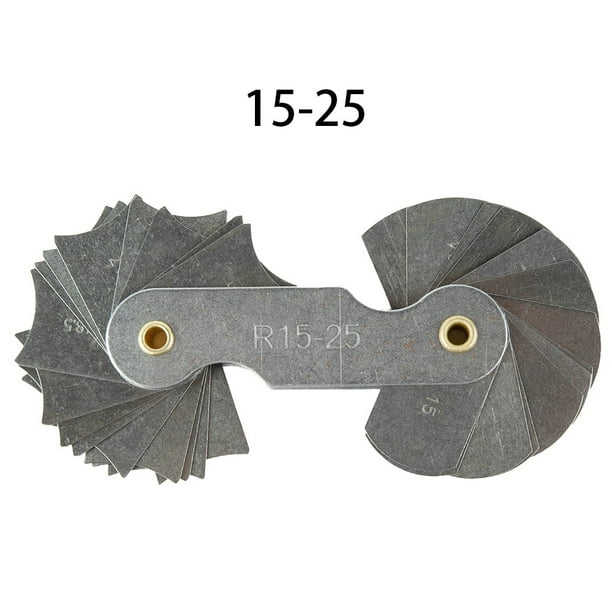 MYG Radius template R gauge Radius gauge Plate fillet gauge Measuring ...