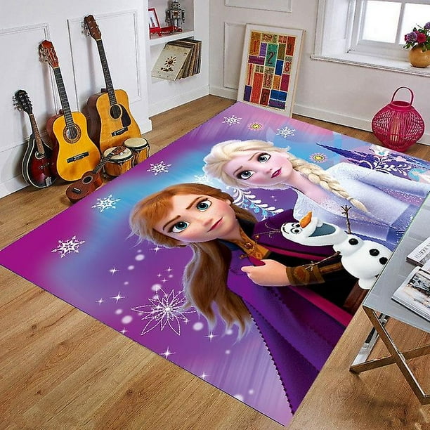Cartoon Anna Elsa Mat, Cute Rugs Bedroom Carpets Decorative Stair Mats ...