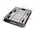 Roof Rack Basket 42 inch - Top Mount Cargo Carrier - Universal Fit ...