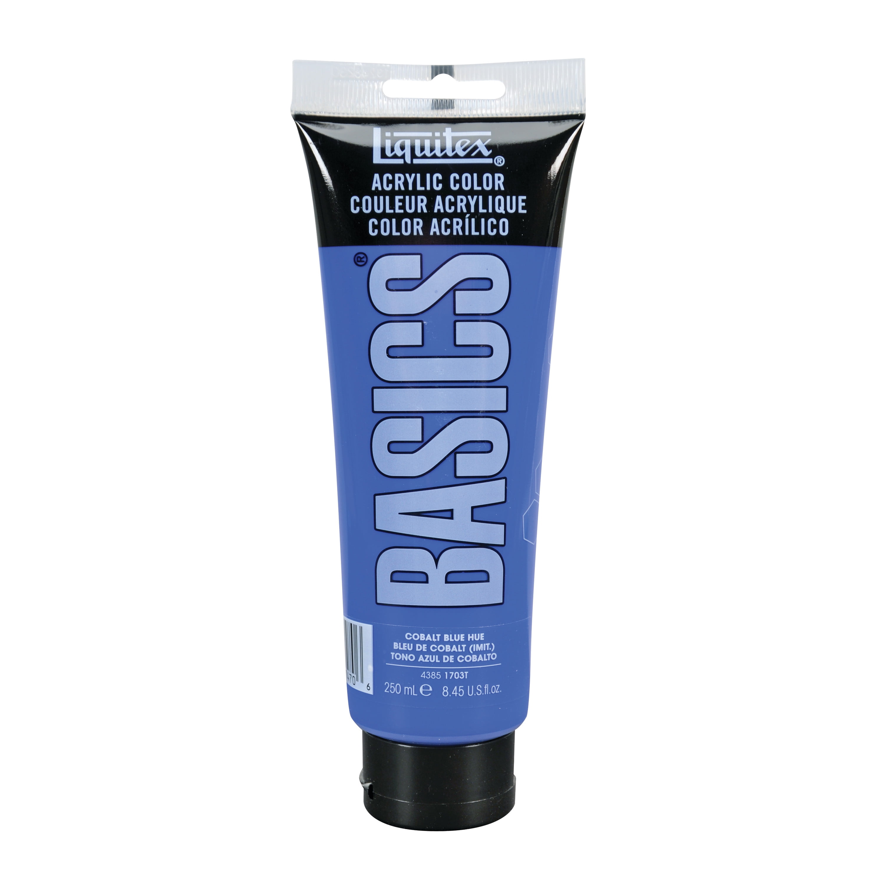 Liquitex BASICS Acrylic Color, 250ml Tube, Cobalt Blue Hue - Walmart.com Liquitex BASICS Acrylic Color, 250ml Tube, Cobalt Blue Hue - Walmart.com