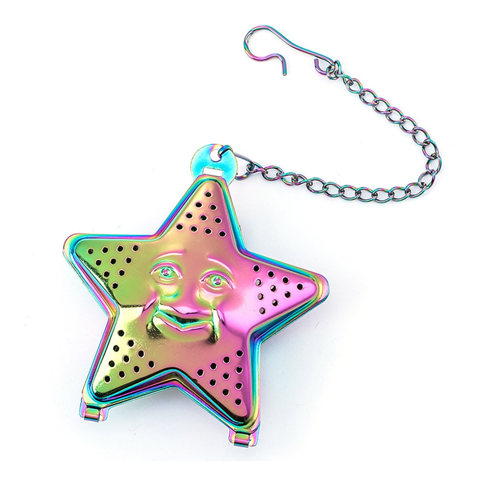 Food Grade 304 Stainless Steel Mesh Tea Star Shape Tea Infuser Strainer ...