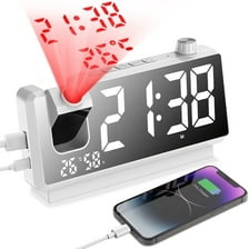 PocketTunes Dozy The Dancing Alarm Bot | Bluetooth Animated LCD Digital ...