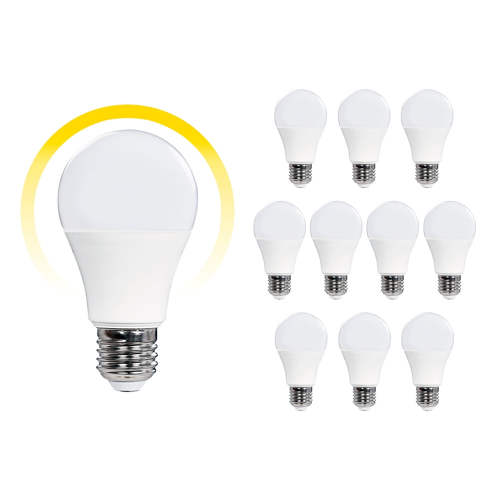 Foco Led 15w A65 Icon Luz Cálida Ilumina 100w Pack 10 Pzas | Bodega Aurrera en línea