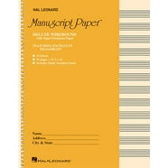 Guitar Tablature Manuscript Paper - Wire-Bound : Manuscript Paper ...