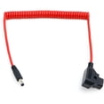 ASIASN-Dtap to DC Coiled Cable for Atomos Shinobi,Ultra Soft D-tap to 2 ...