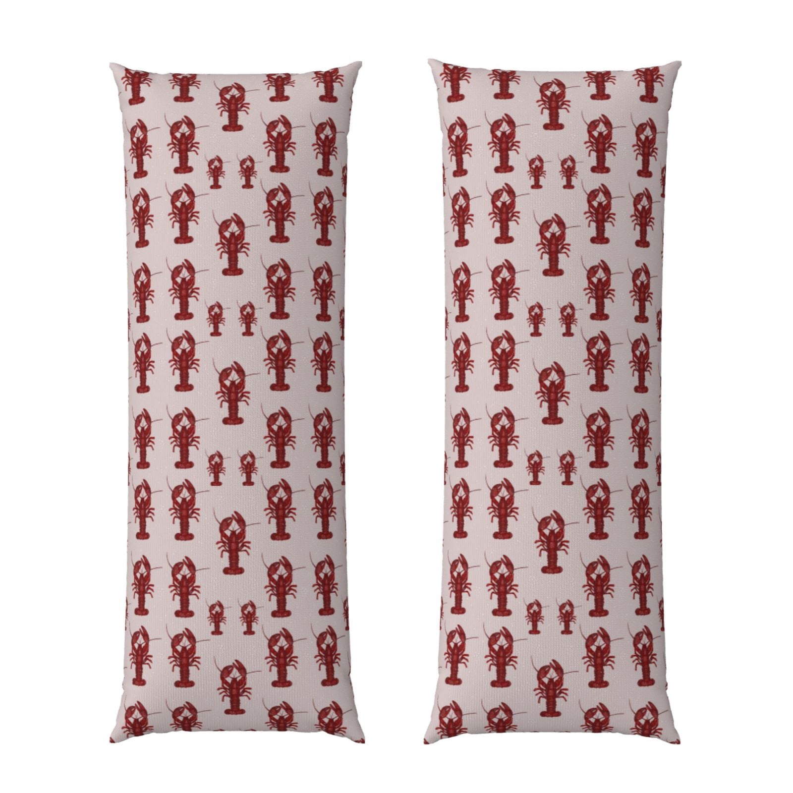 Fotbe Red Lobster With Claws Funda para Almohada Corporal con Diseño ...