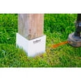 Post Shields Inc. 4 in. H X 4 in. W X 4 in. L Plastic Brown Fence Post ...